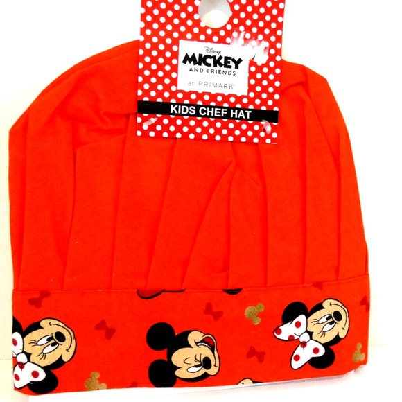 Disney | Accessories | Disney Minnie And Mickey Mouse Chefs Hat Child ...